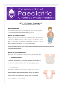 APCP - INTOEING GAIT | The Association of Paediatric Chartered ...