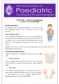 APCP - INTOEING GAIT - TURKISH | The Association of Paediatric ...